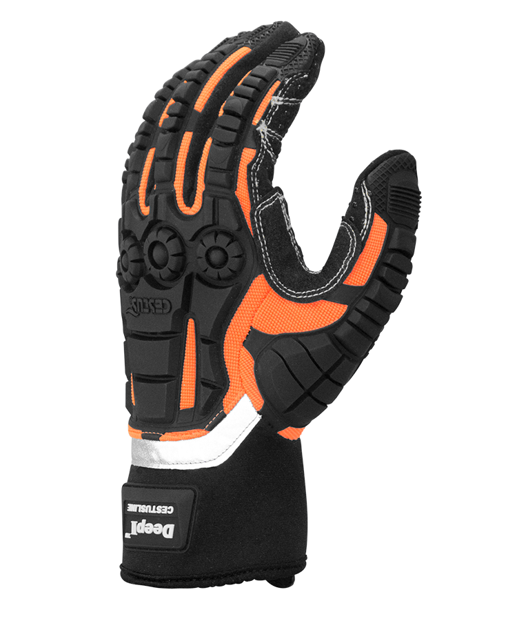 Cestus Armored Gloves - Deep II #3035, oil resistant, impact protection | eBay