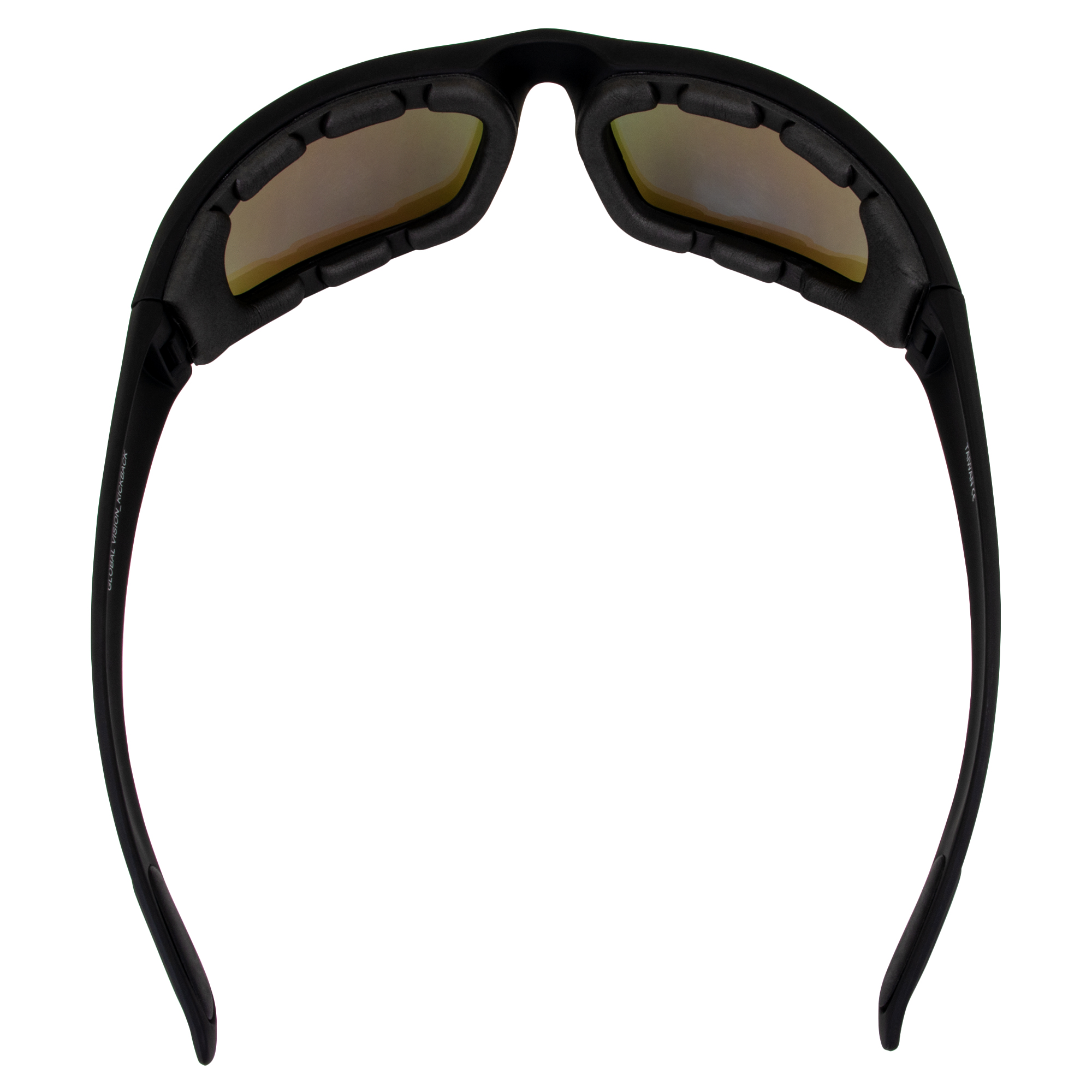 Safety Glasses For Work 3 Pairs Global Vision Kickback Black Foam ...