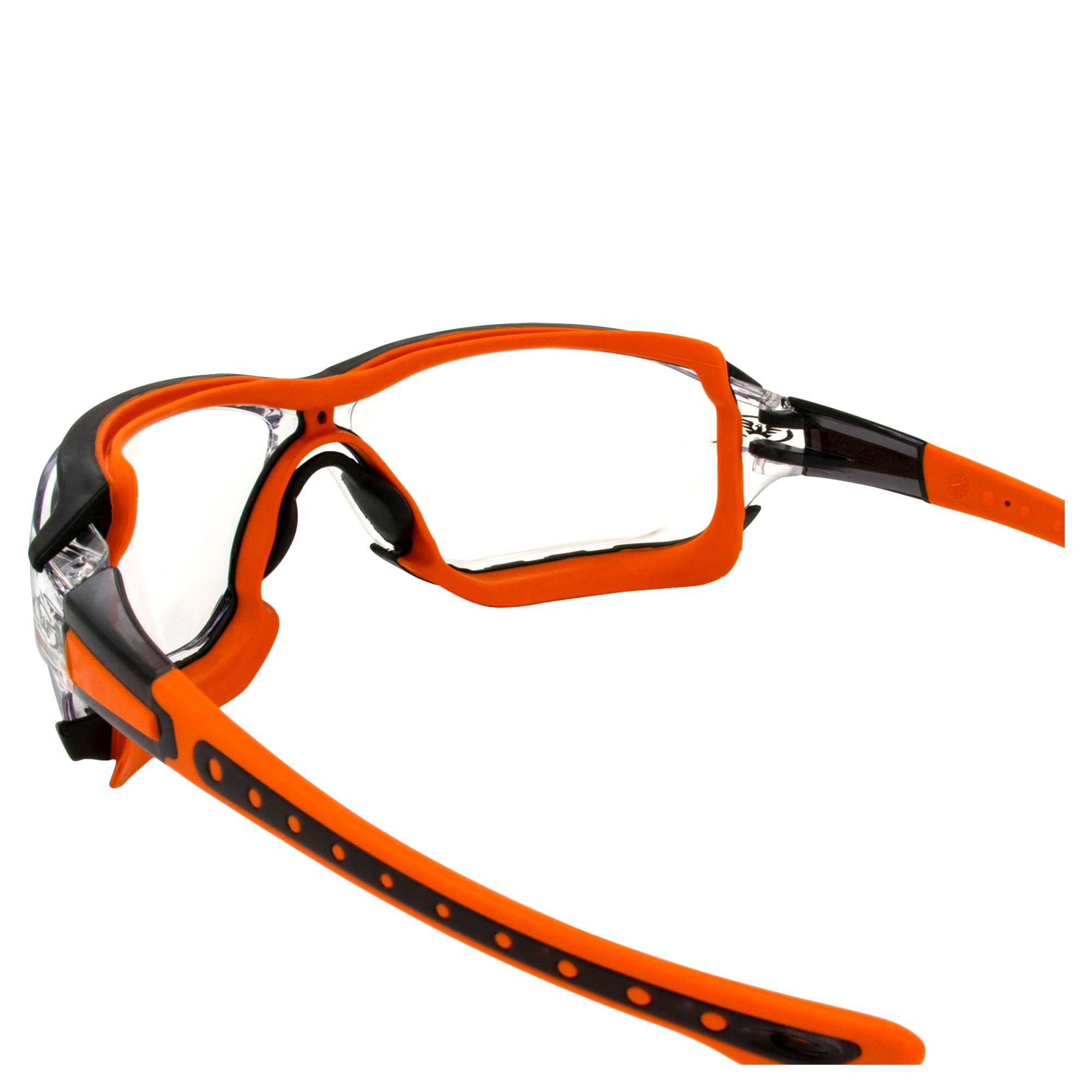 2 Pairs Global Vision Octane Safety Glasses Orange + Yellow Gaskets ...