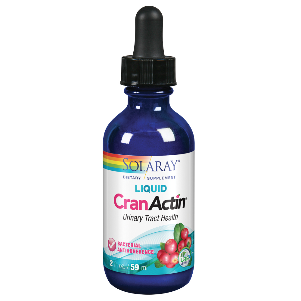 Solaray Liquid CranActin Cranberry Extract | 59 Servings | 2 oz ...