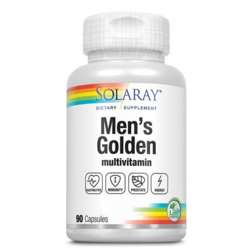 Solaray Men's Golden Multi-Vitamin Capsules | 90 Count 76280047943 | eBay