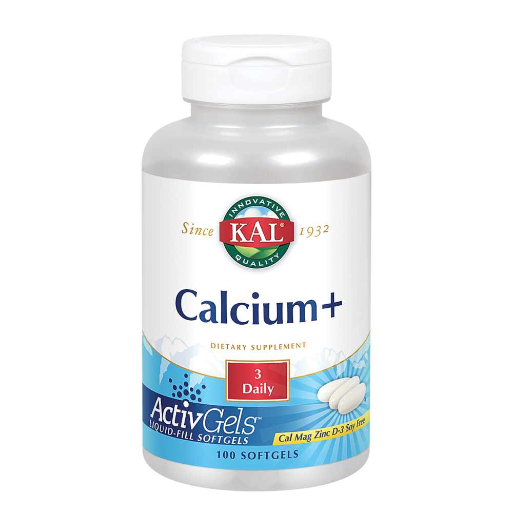 KAL Calcium Plus Tablets, 1000 mg, 100 Count | eBay