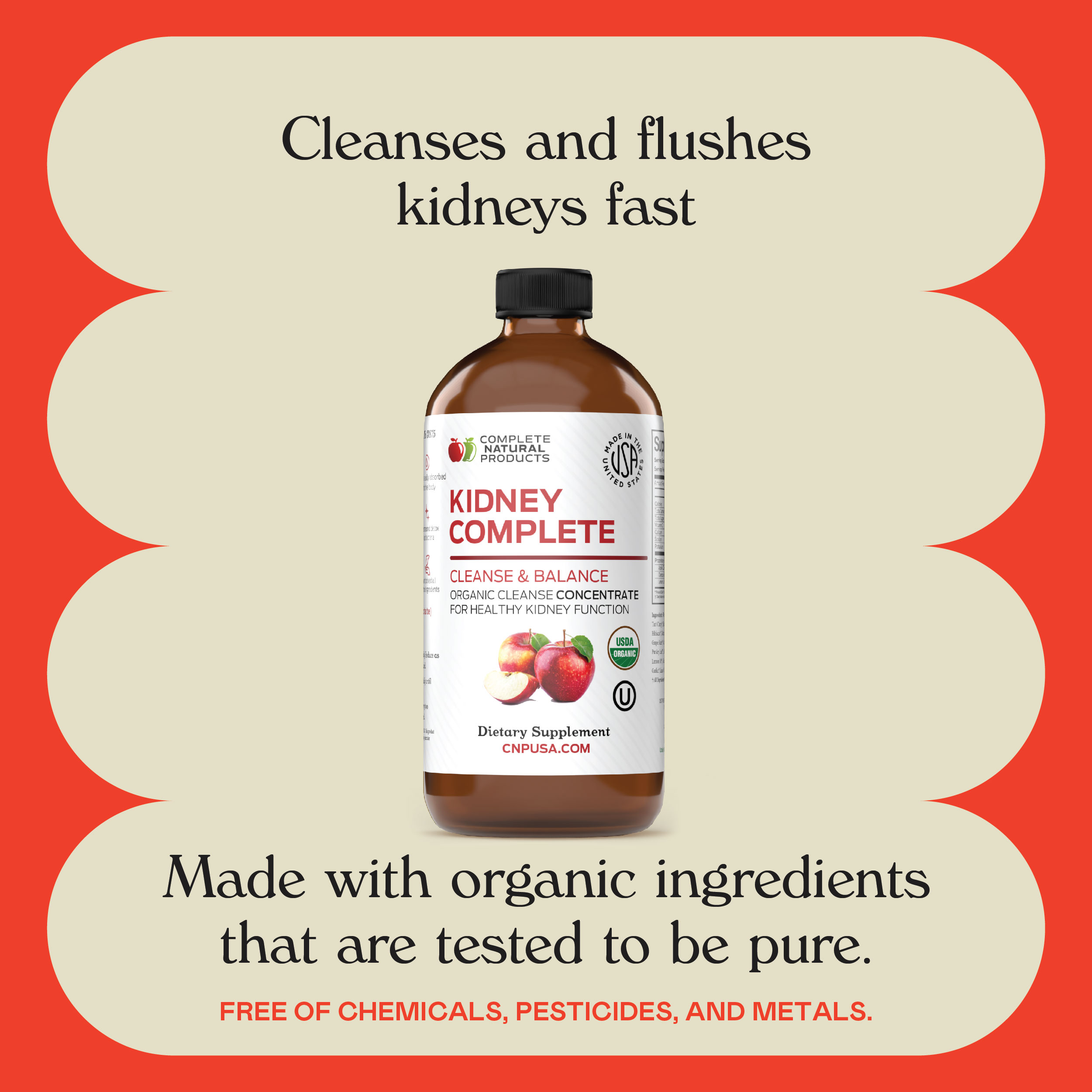 Kidney Complete - Natural Liquid Stones Dissolver & Cleanse Remedy | eBay