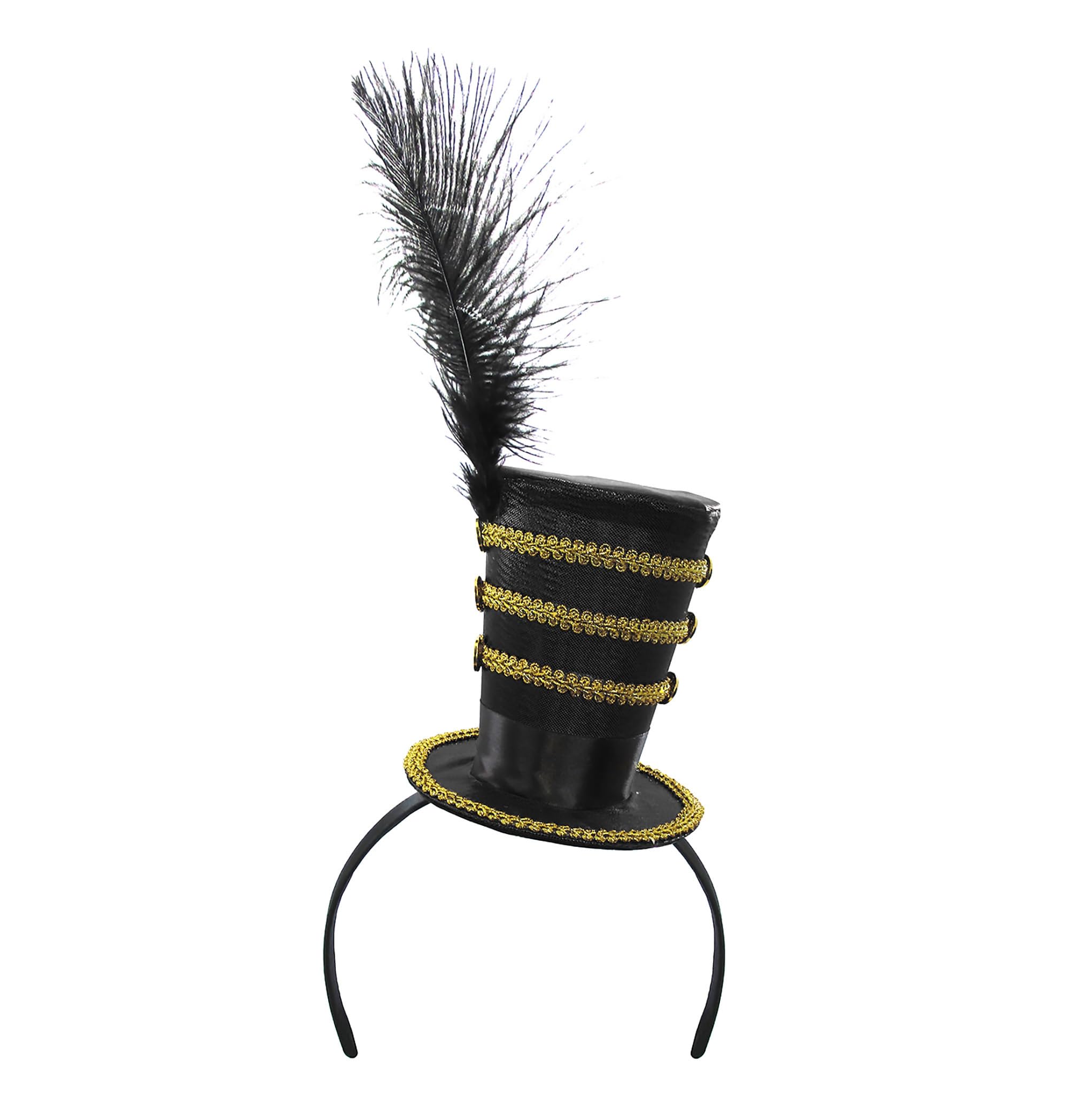 Ringmaster Hat Majorette Mini Top Hat Headband Toy Soldier Circus ...