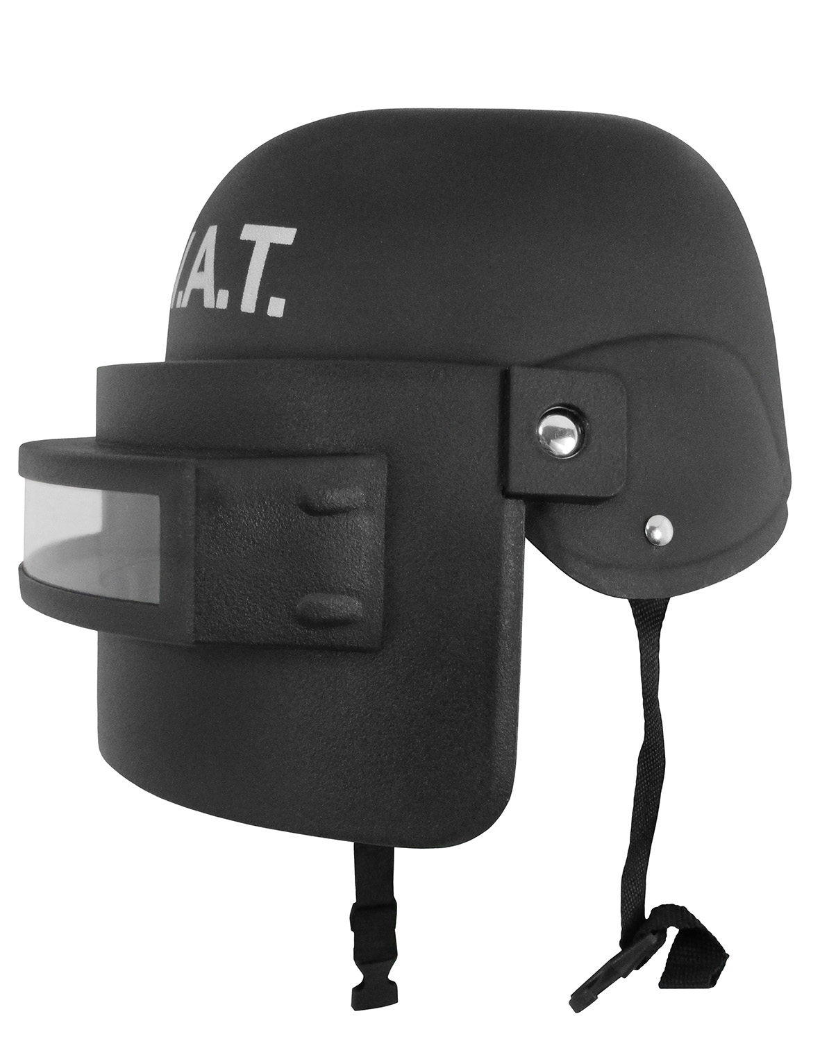 ADULT CHILD POLICE SWAT Team Helmet Folding Face Mask Combat Tactical ...