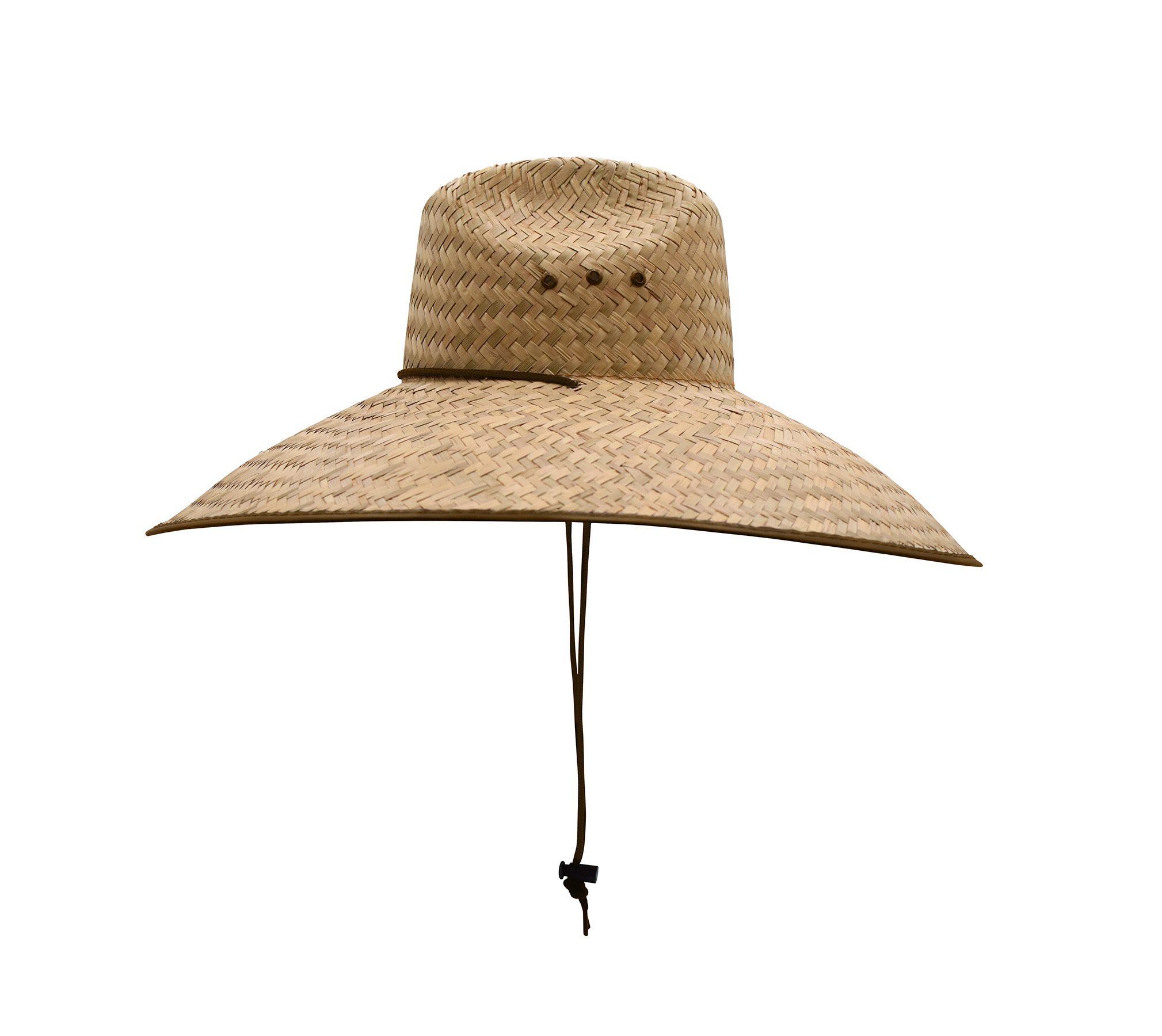 Mexican Sombrero Hard Shell Straw Shade Wide Brim Gardening Lifeguard ...