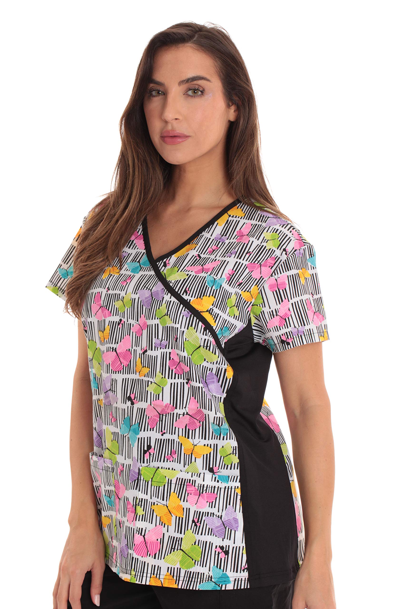 Just Love Women's Scrub Tops Nursing Scrubs 6815WJ-2-XS | eBay
