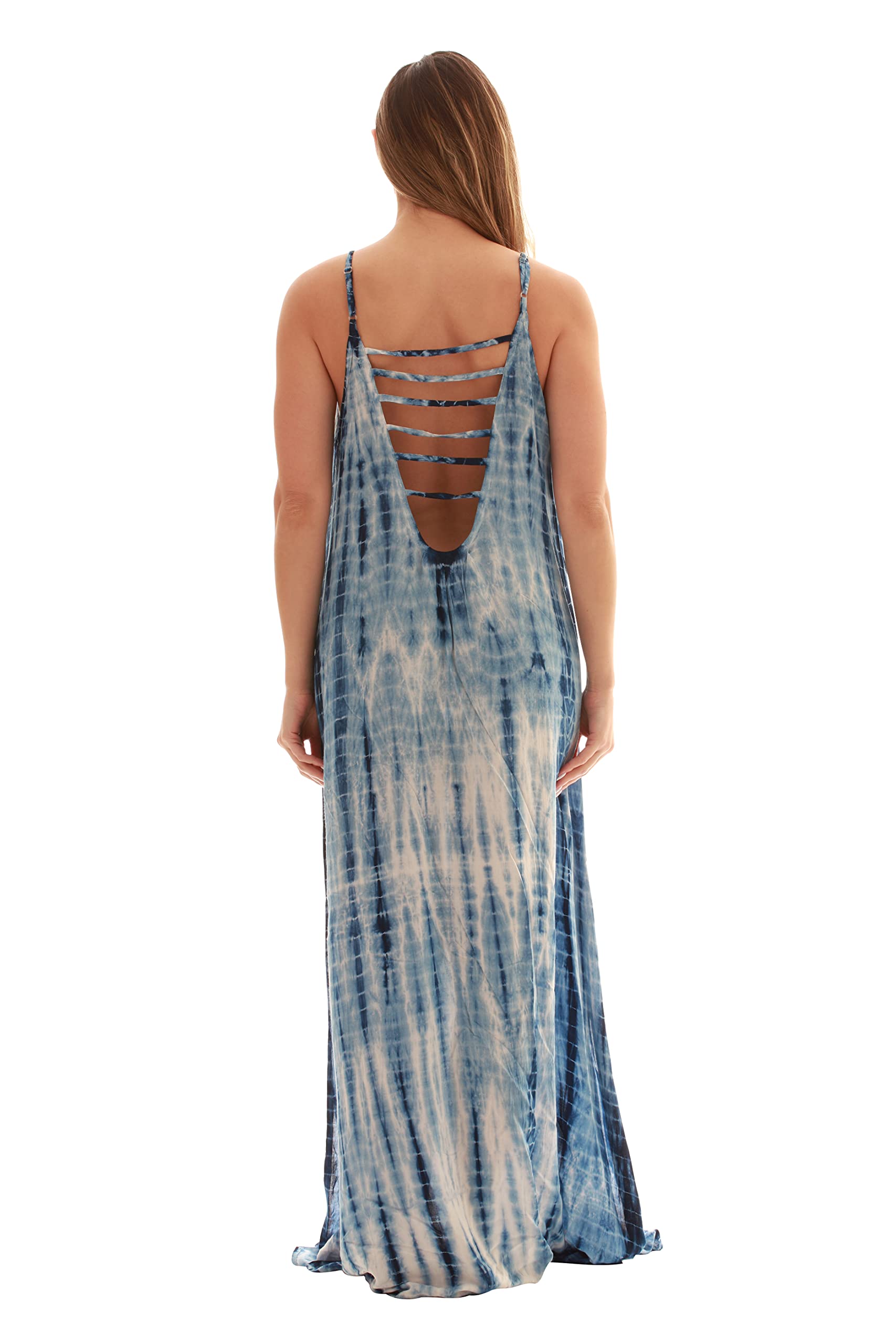 Riviera Sun Tie Dye Spaghetti Strap Maxi Dress | eBay