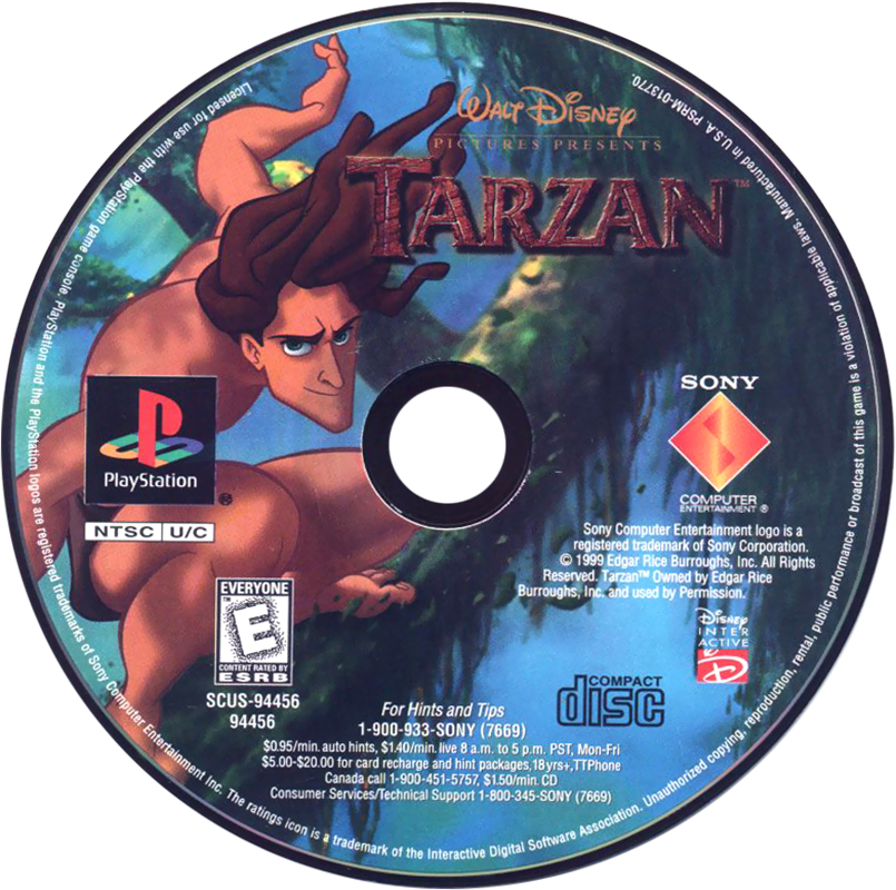 Disney's Tarzan - Playstation PS1 TESTED | eBay