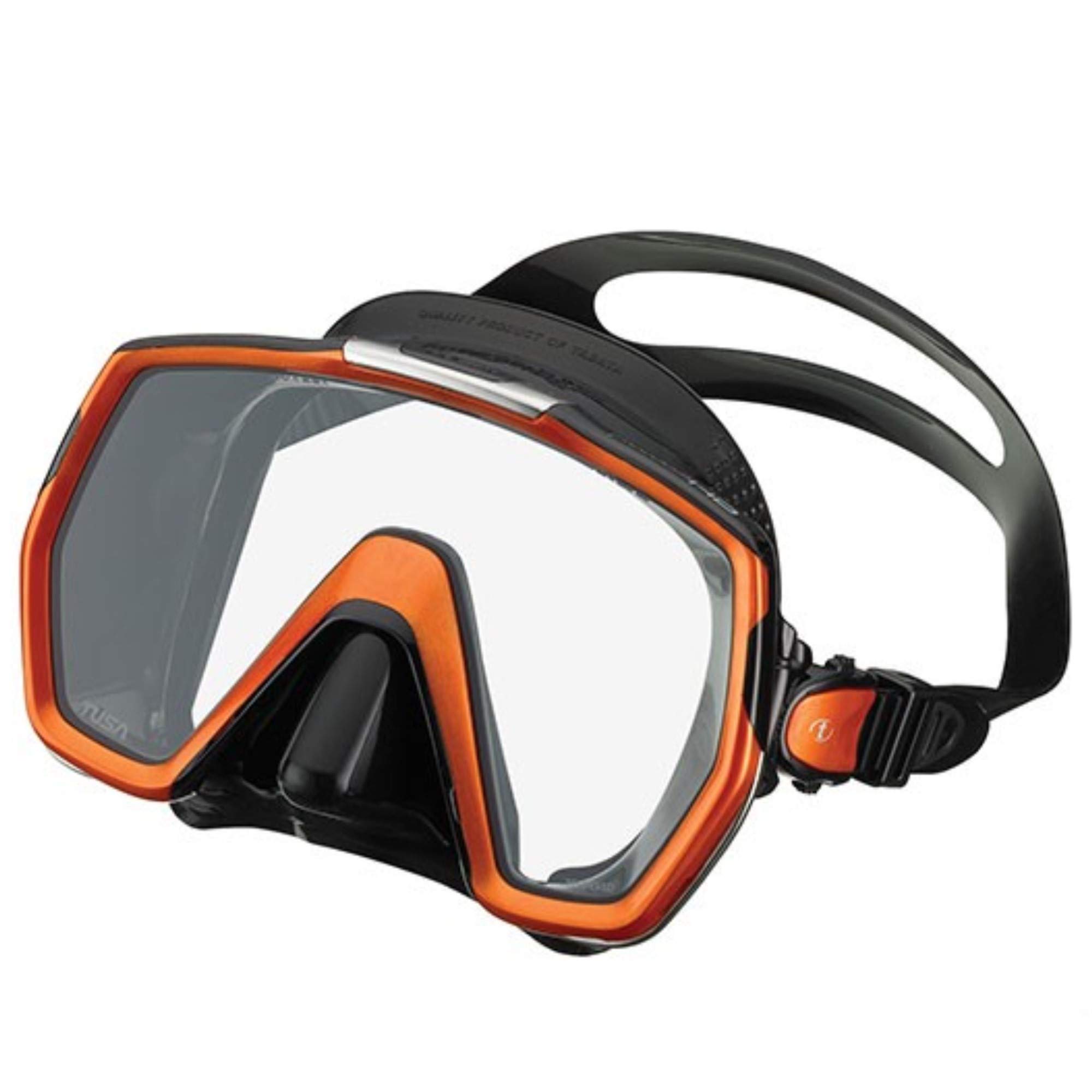 TUSA M-1001 Freedom HD Scuba Diving Mask Black/energy Orange for sale ...