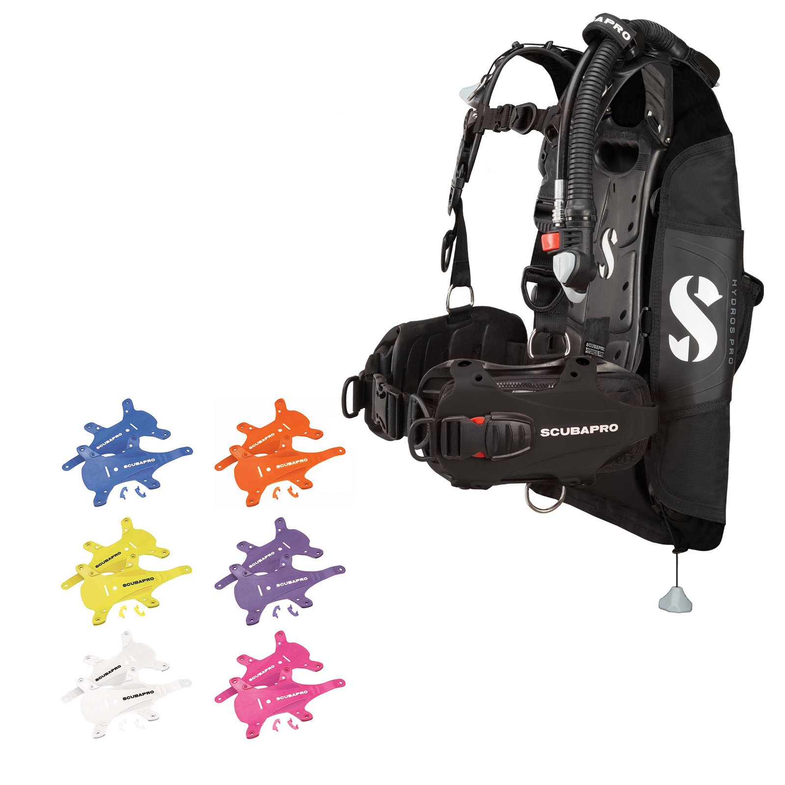 Scubapro+Hydros+Pro+W%2F+5th+Gen.+Air2+Womens+BCD+-+White+Xsmall ...