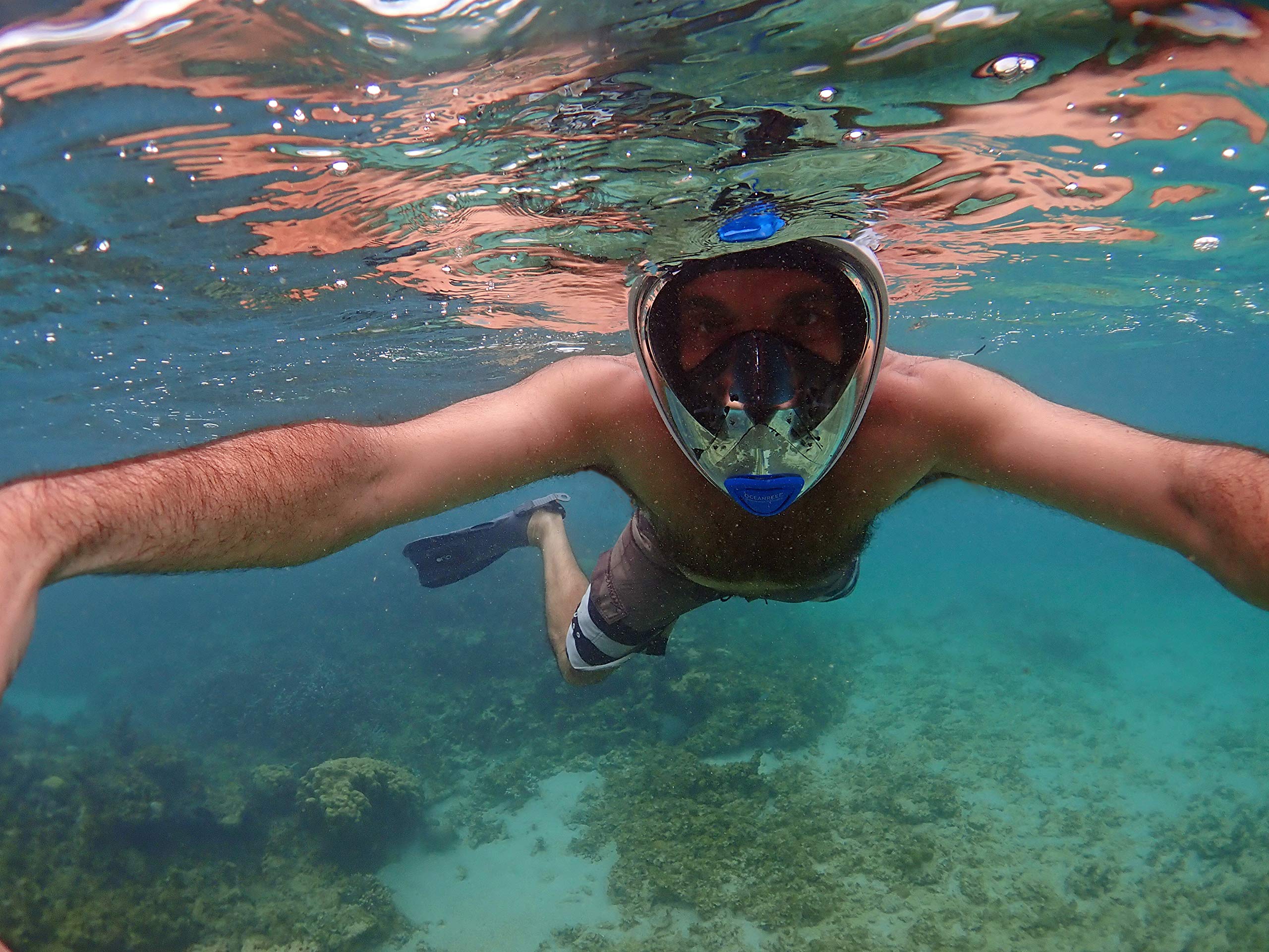OCEAN REEF - UNO Snorkeling Mask - Full Face Snorkeling Mask with ...