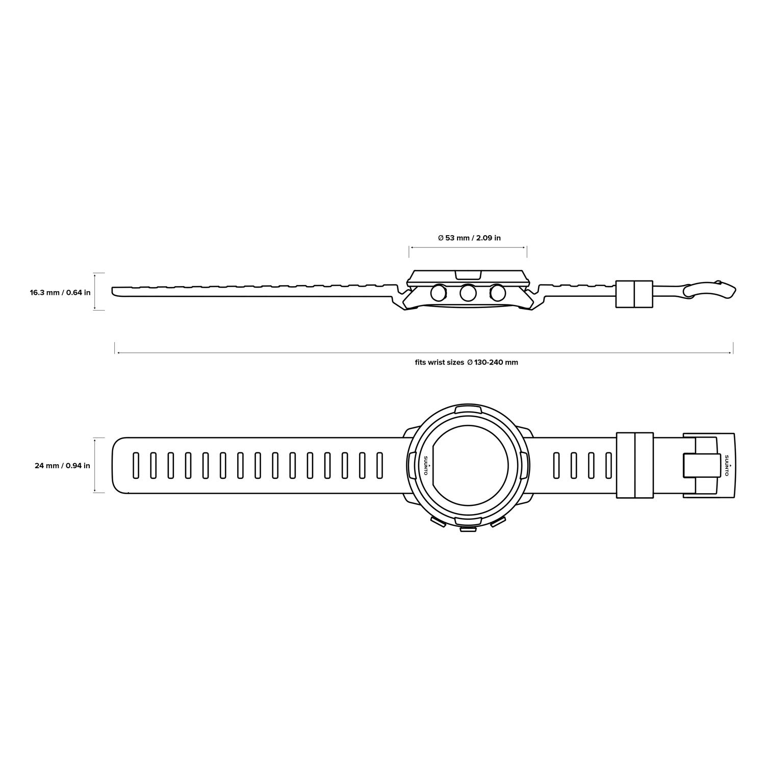 Suunto D5 Scuba Diving Wrist Computer With Usb Cable Ebay