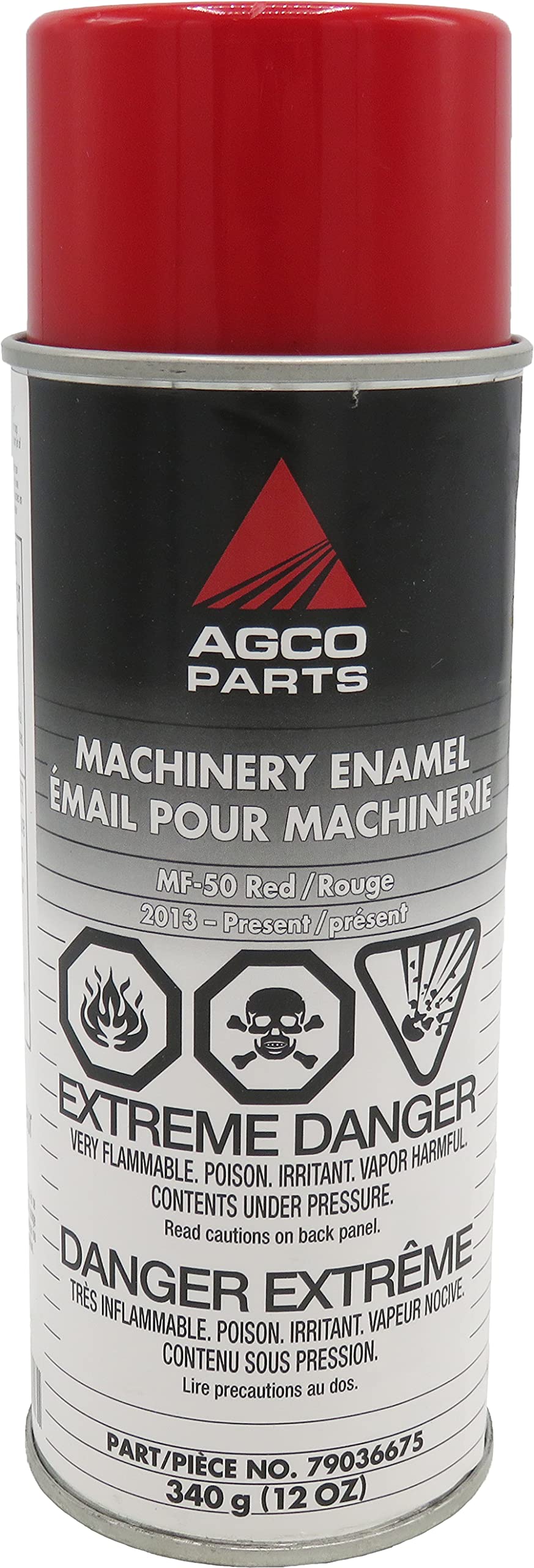 AGCO Paint Machinery Enamel Protects Against Rust Spray Can Massey ...
