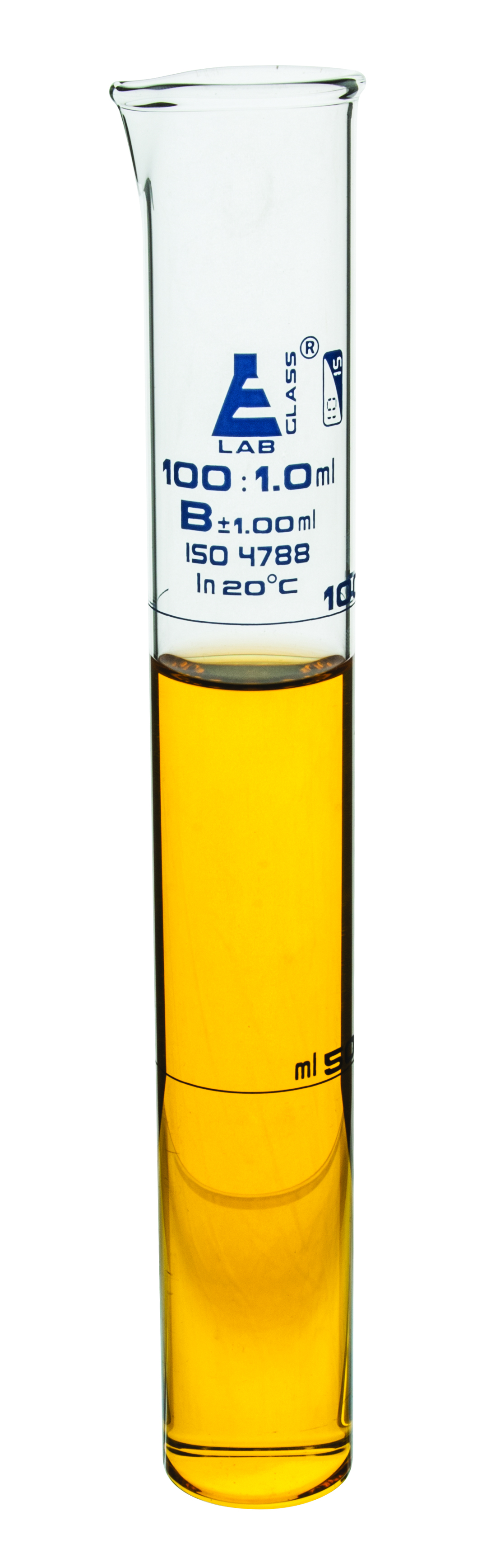 100mL Nessler Cylinder for Colorimetric Analysis - Class A Borosilicate ...