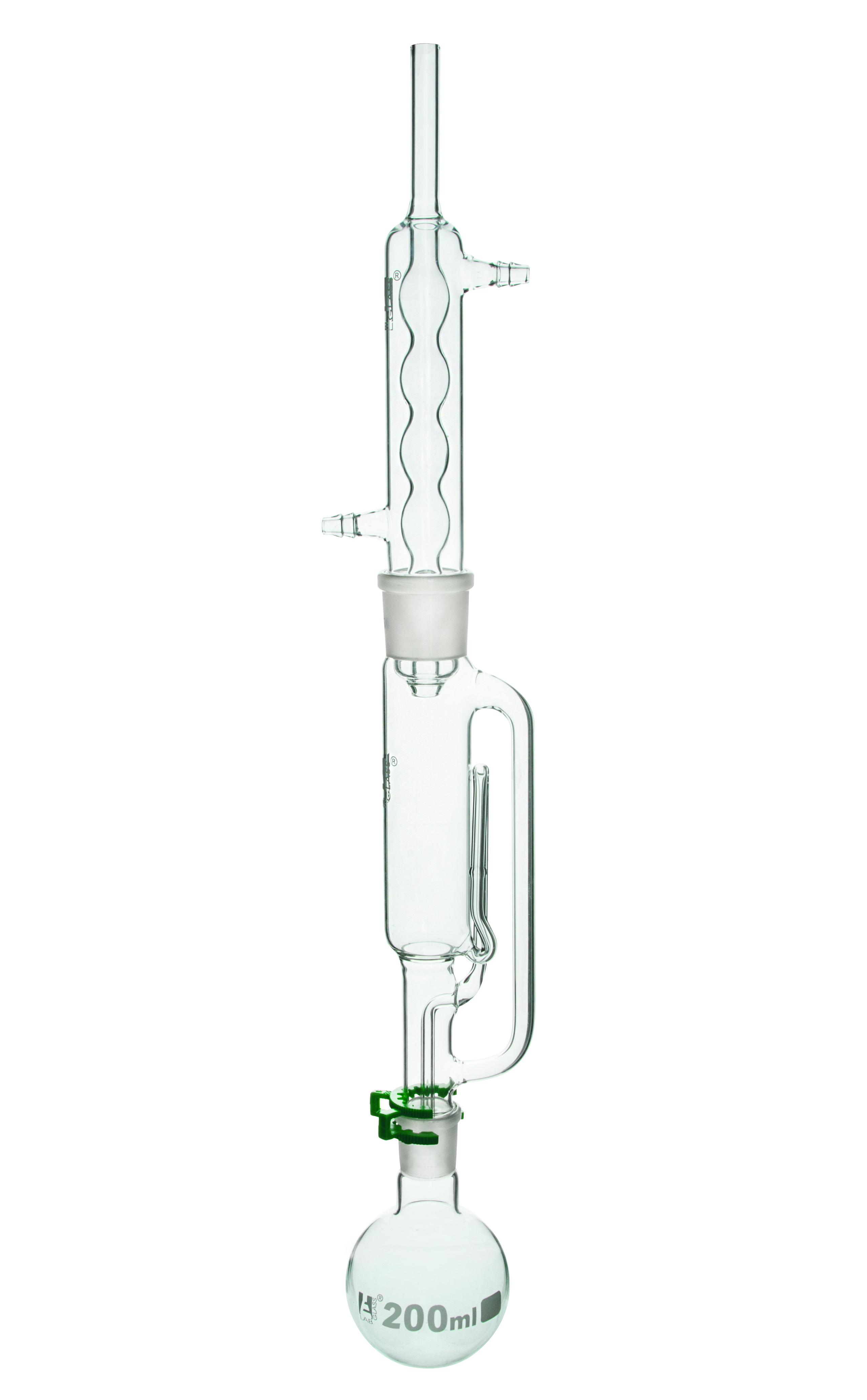Soxhlet Extraction Apparatus, 200ml Capacity, Borosilicate Glass ...