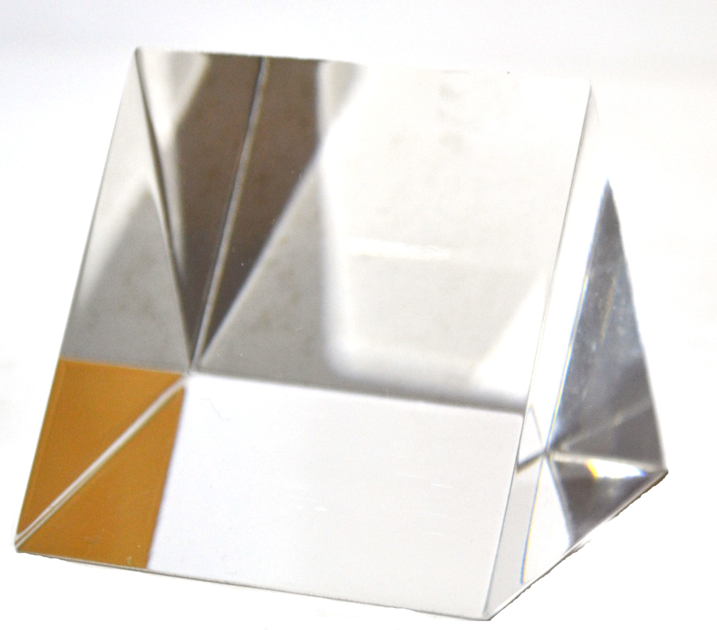 Eisco Labs Acrylic Prism; Equilateral; 63mm Length; 63mm Face ...