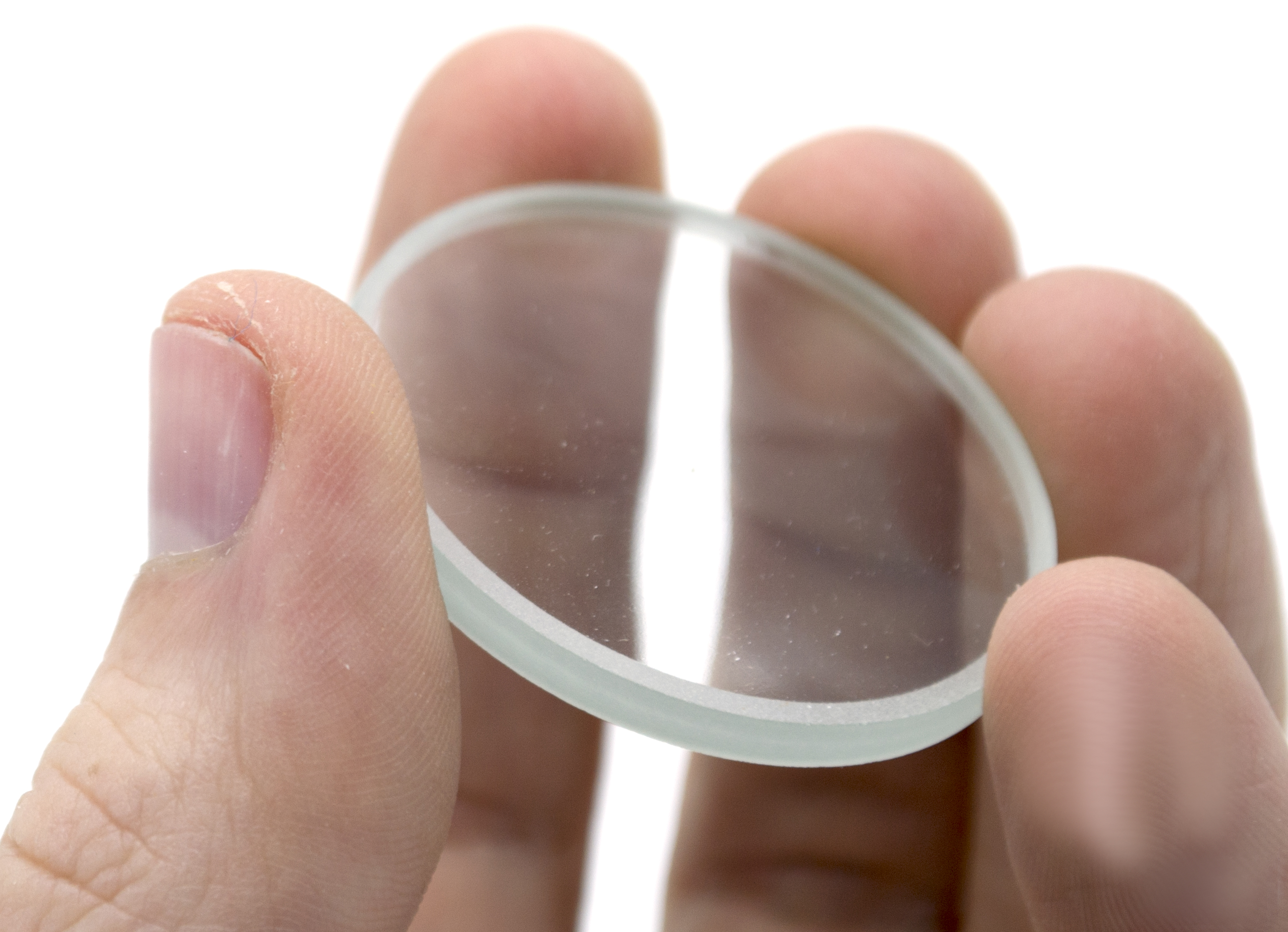 Round Double Concave Optical Lens - 1.5" (38mm) Diameter - 250mm Focal ...