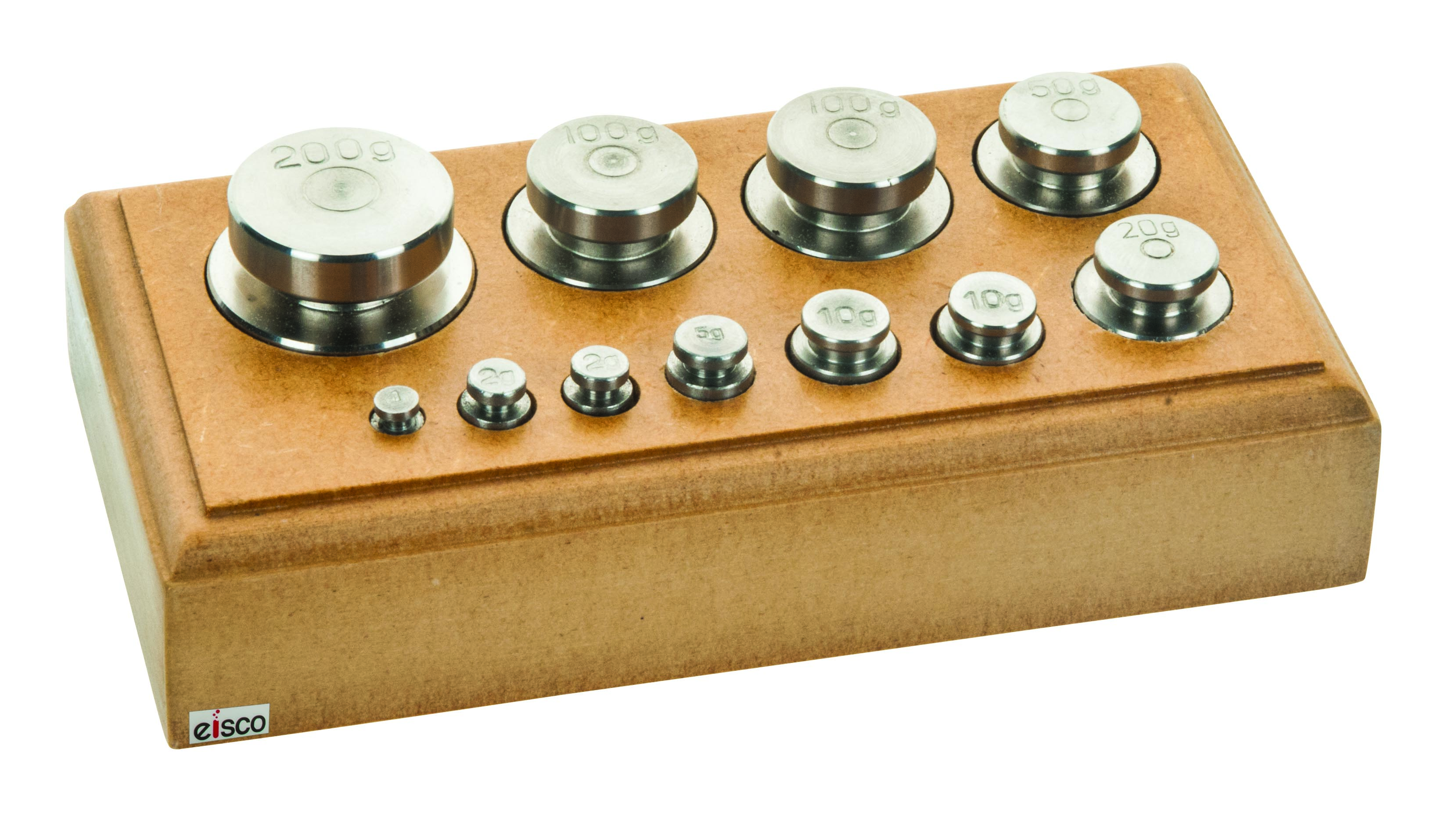 Eisco Labs Balance Weight Set - Stainless Steel, capacity 500gm - 11 ...