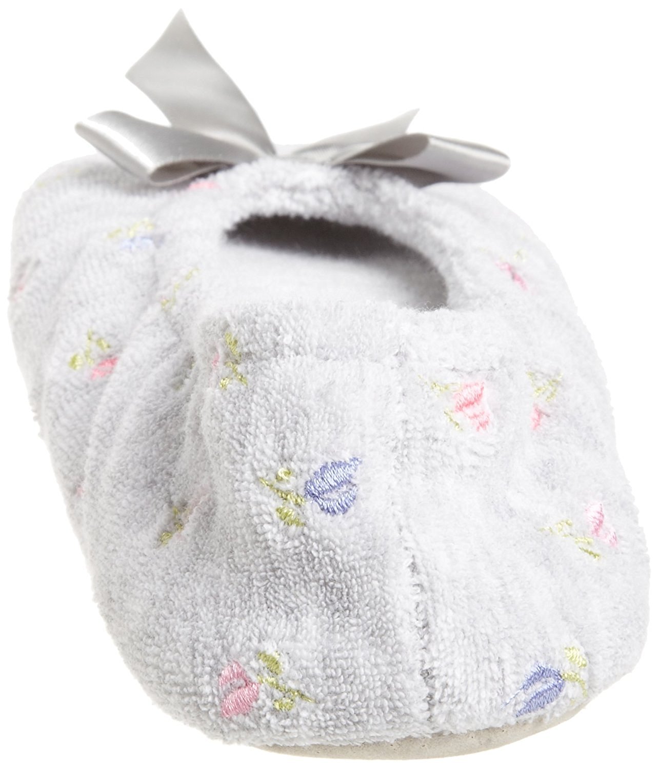 Isotoner Women's Embroidered Terry Ballerina Slipper | eBay