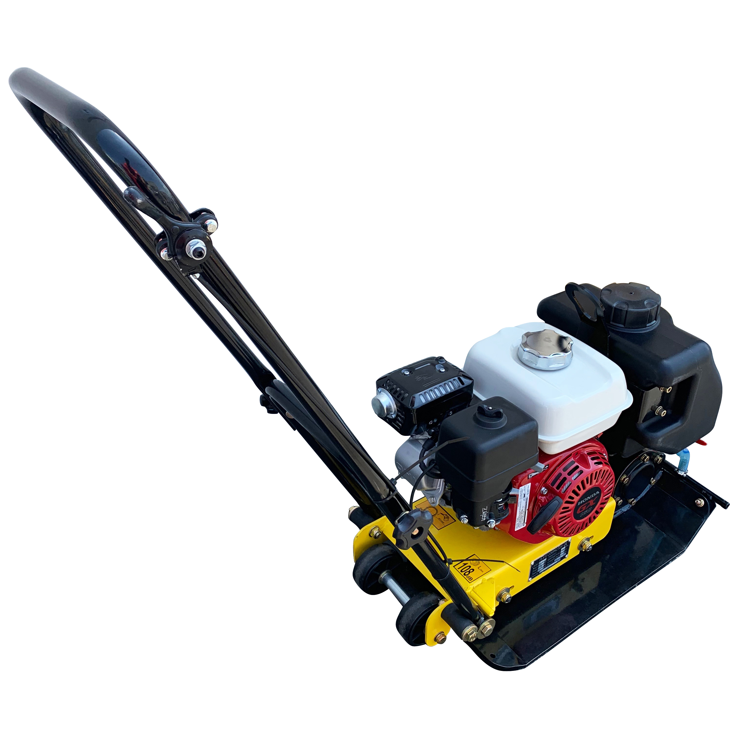 Honda GX160 Walk Behind Vibratory Plate Compactor Water Tank Heavy Duty ...