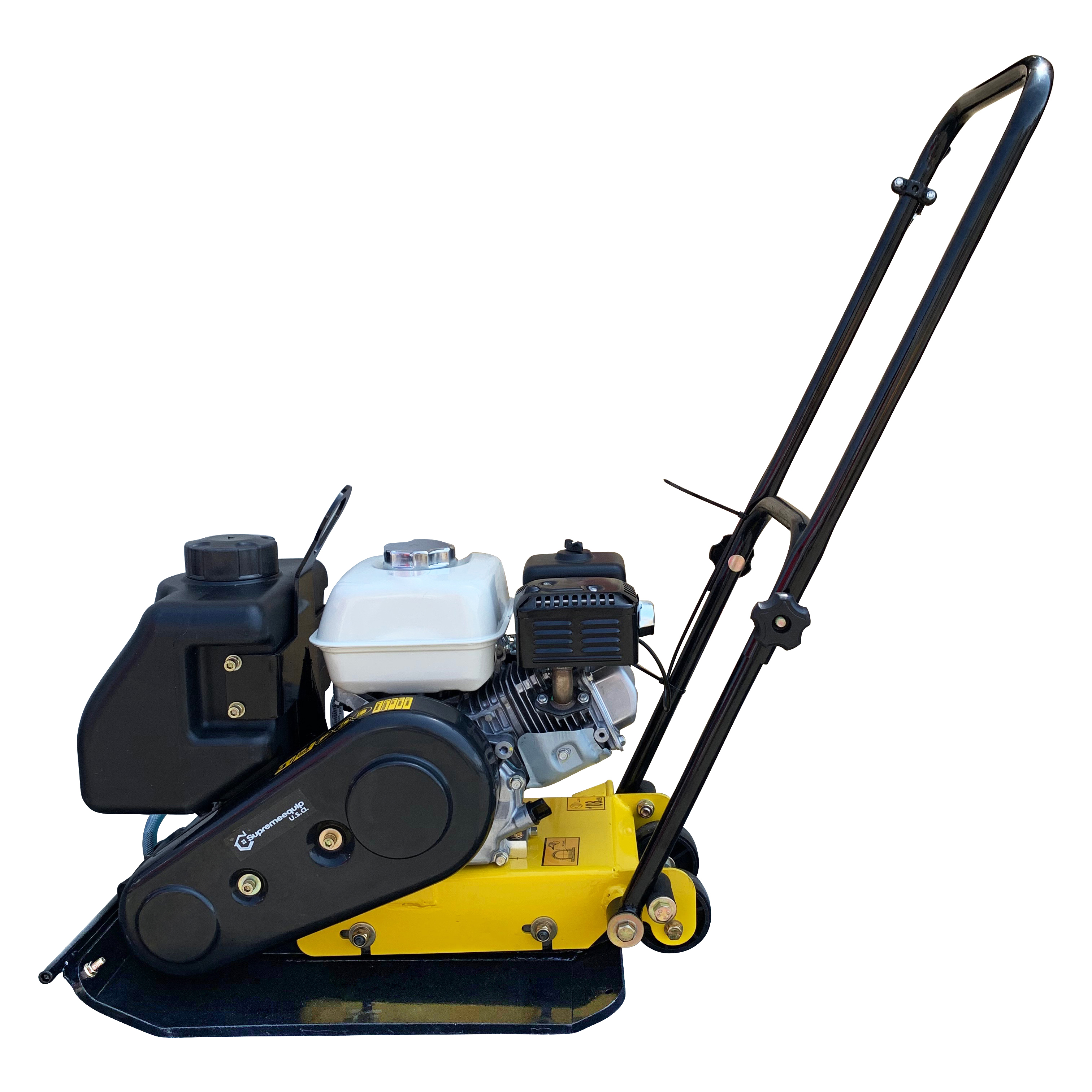 Honda GX160 Walk Behind Vibratory Plate Compactor Water Tank Heavy Duty ...