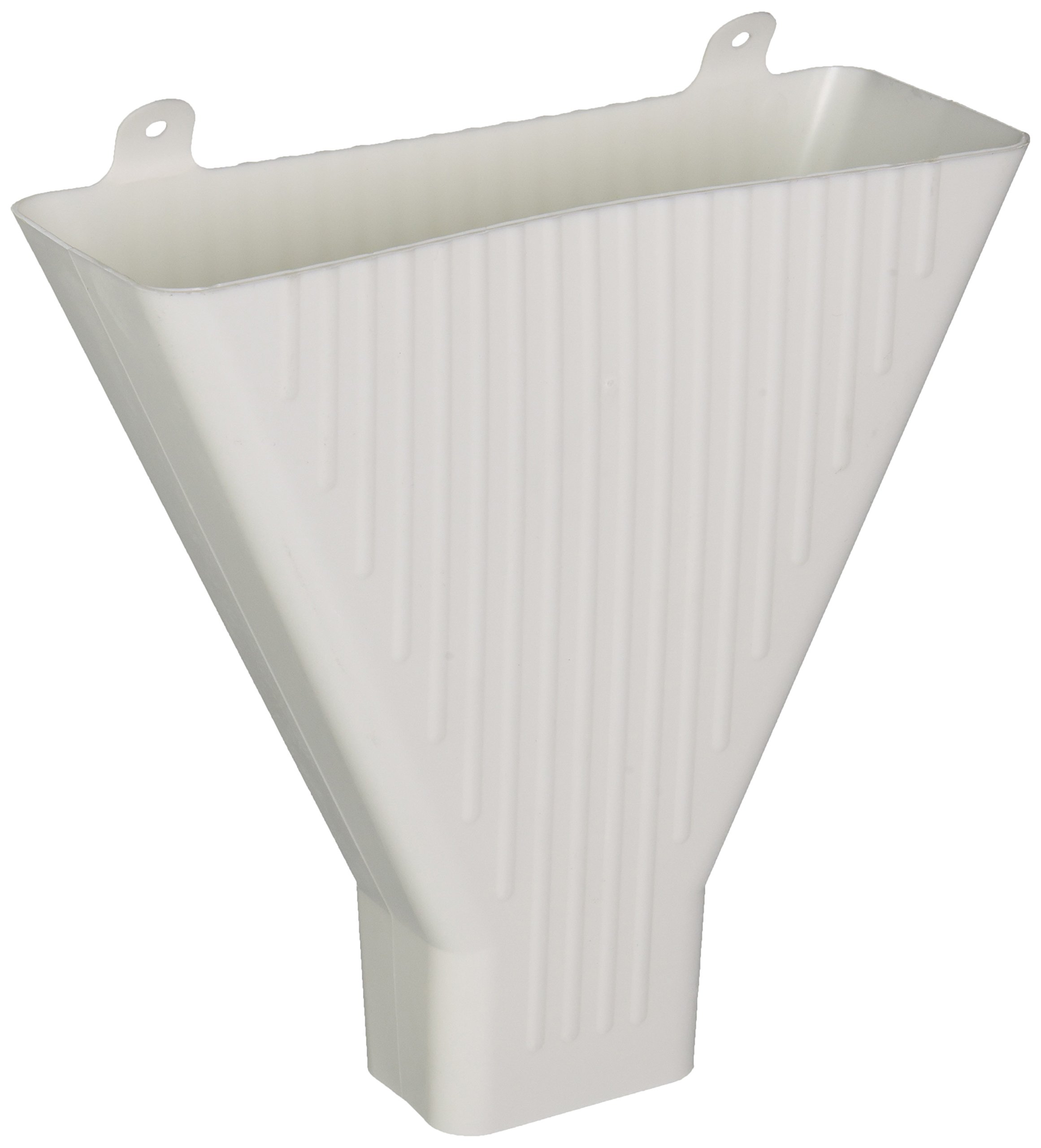 AMERIMAX HOME PRODUCTS 85208 FUNNEL FOR 2 X 3-IN. DOWNSPOUT, WHITE ...