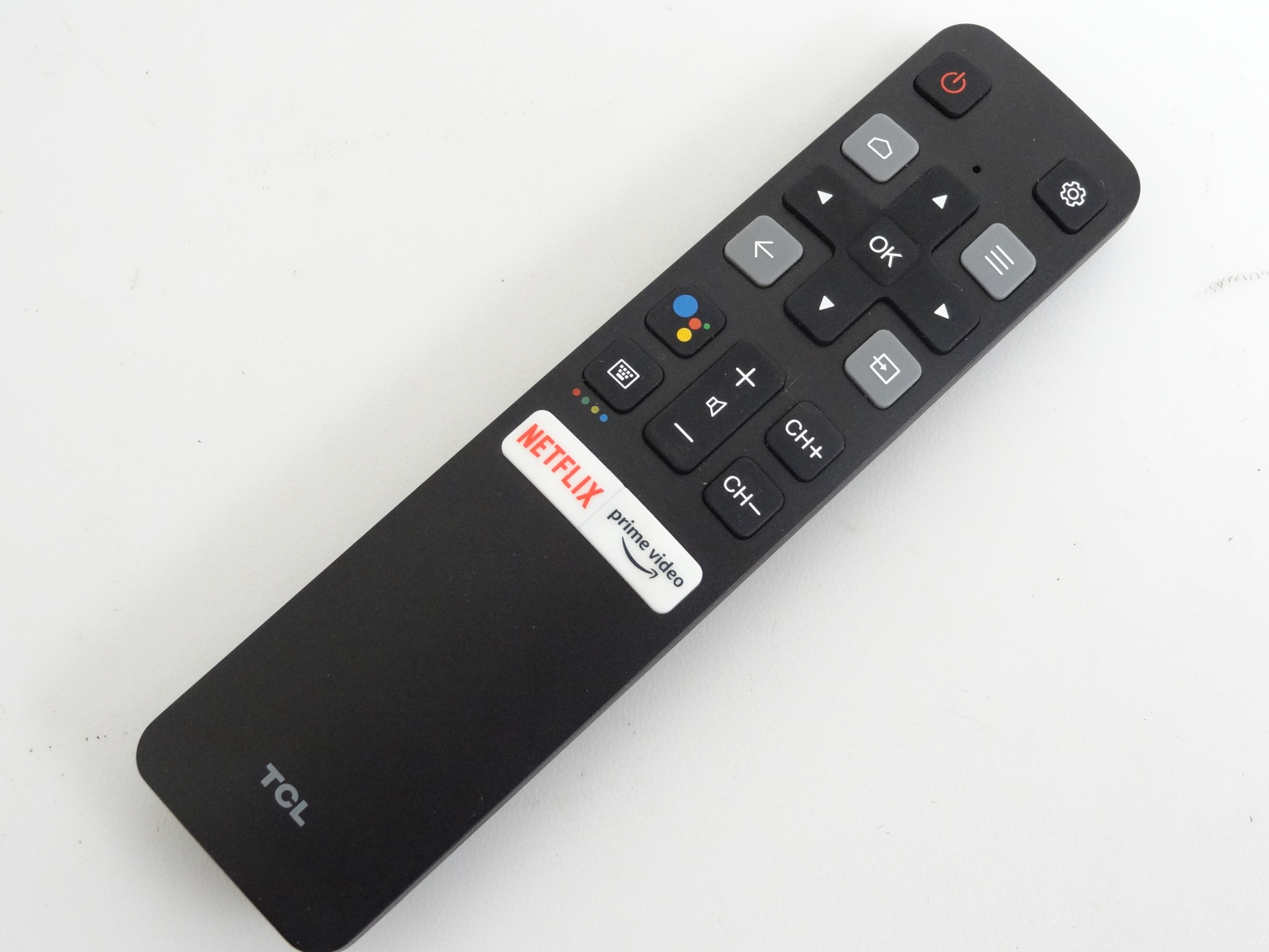 Netflix Prime Video Remote Genuine TCL Smart TV Voice Remote Control ...