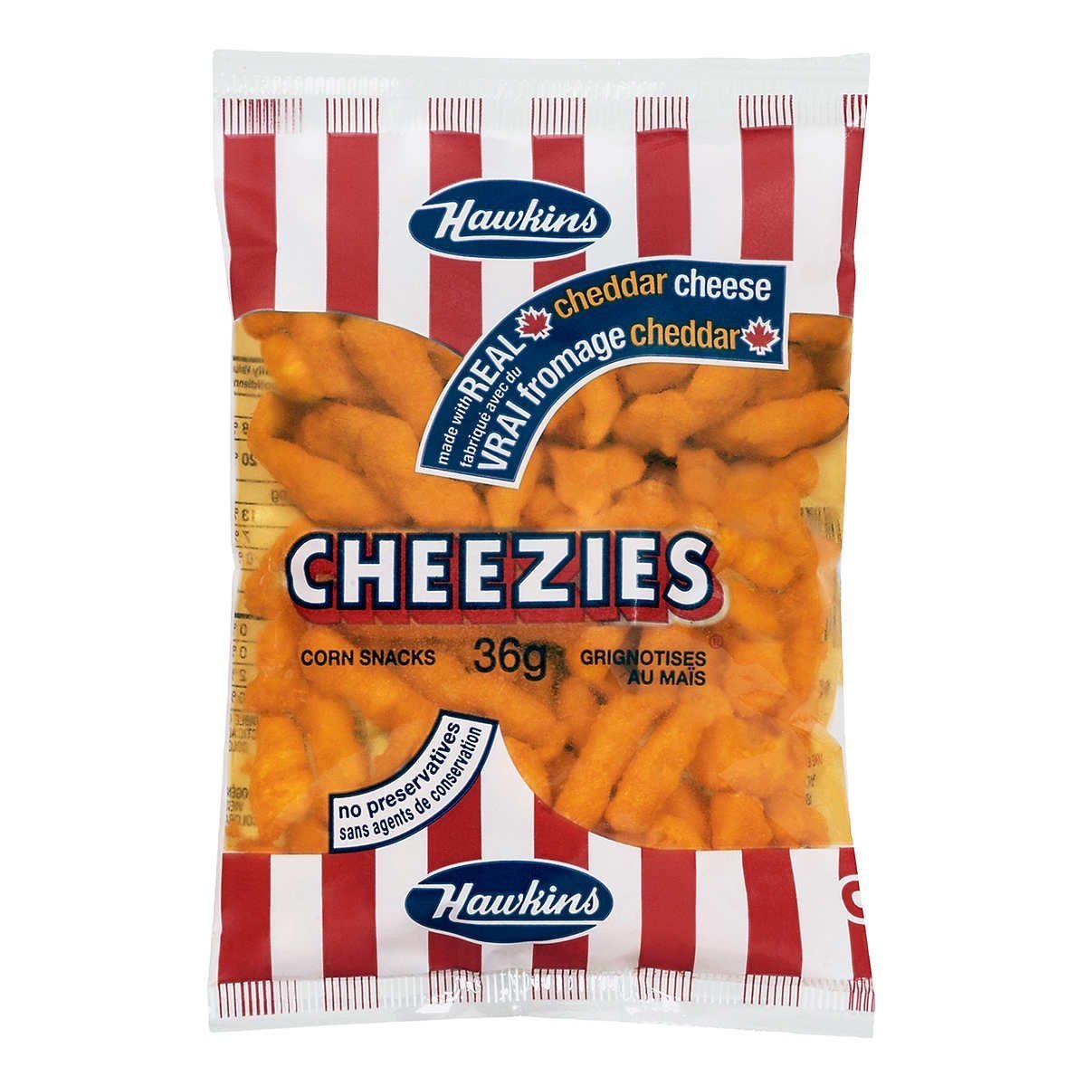 Hawkins Cheezies Box of 36 x 36g Bags - {Imported from Canada ...