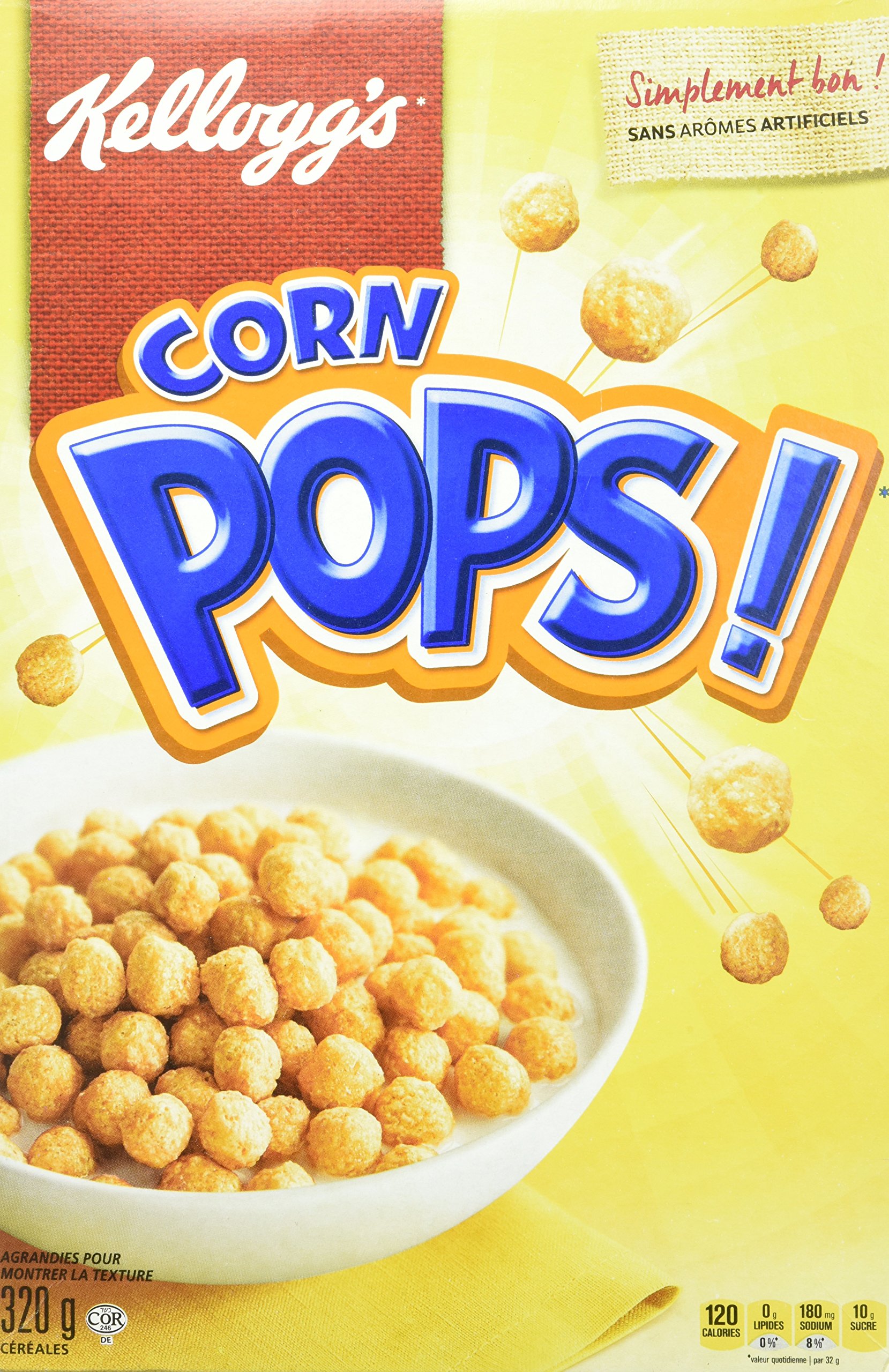 Kelloggs Corn Pops Cereal 320g/11.3 oz., {Imported from Canada} | eBay