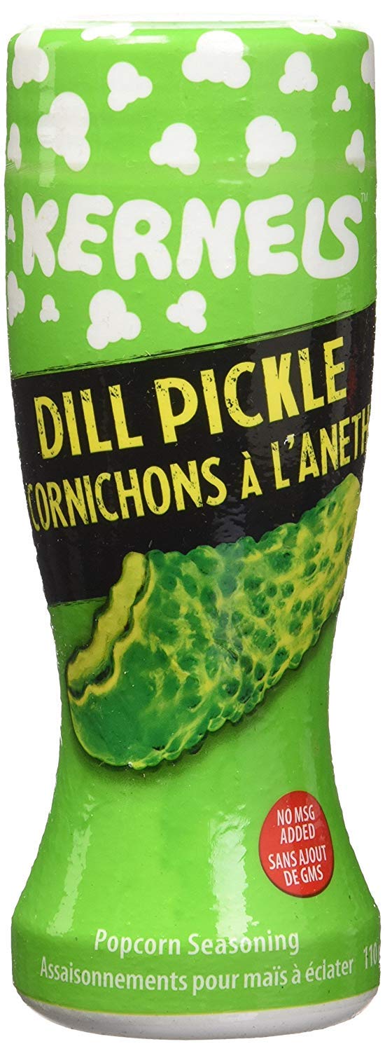 Kernels Dill Pickle Popcorn Seasoning, 110g (4pk), (Imported from ...