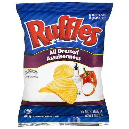 Tatum has a flavor of Ruffles. Flaming hot BBQ.