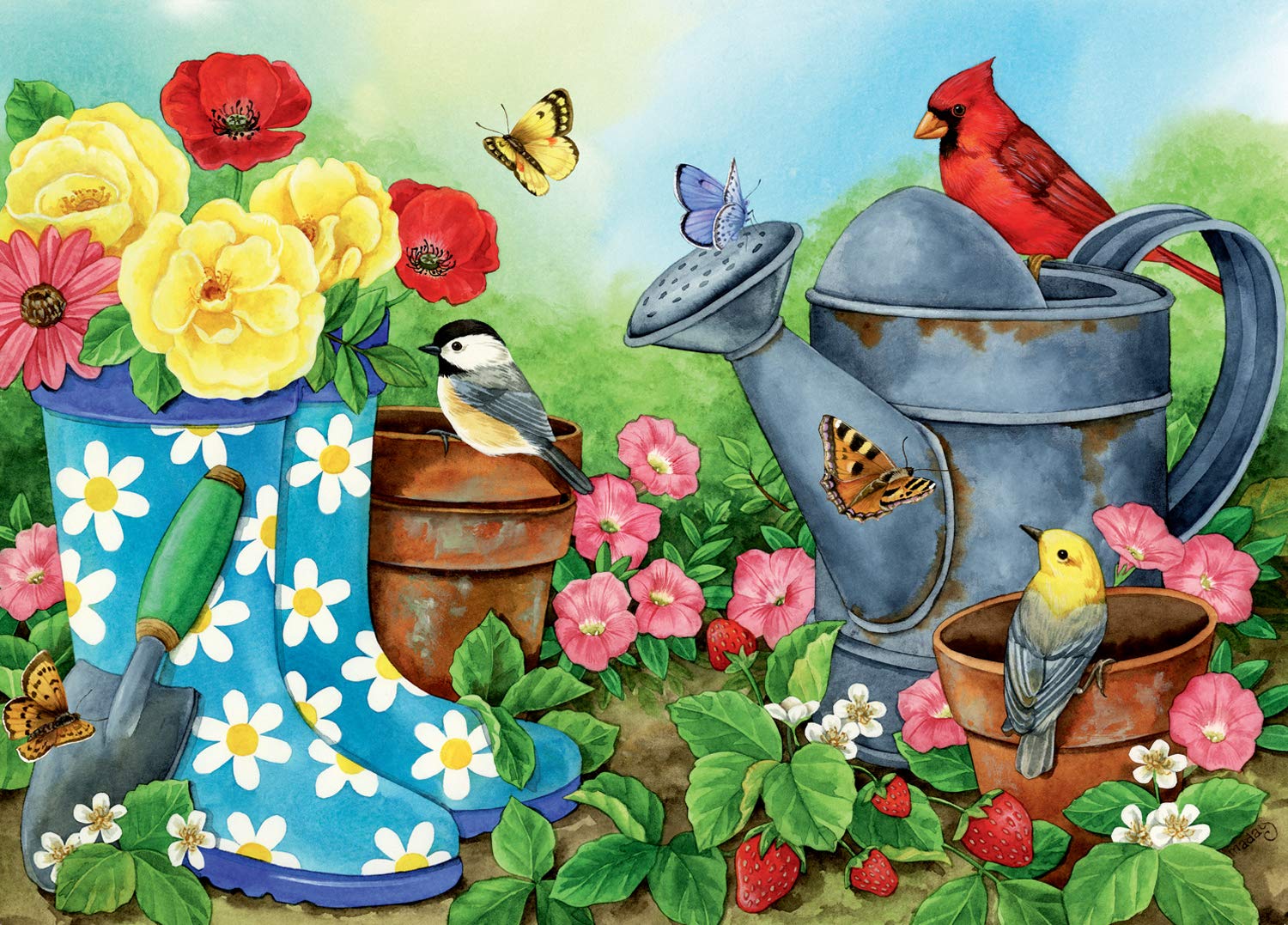 Ravensburger Garden Traditions Large Format 300 Piece Jigsaw Puzzle For