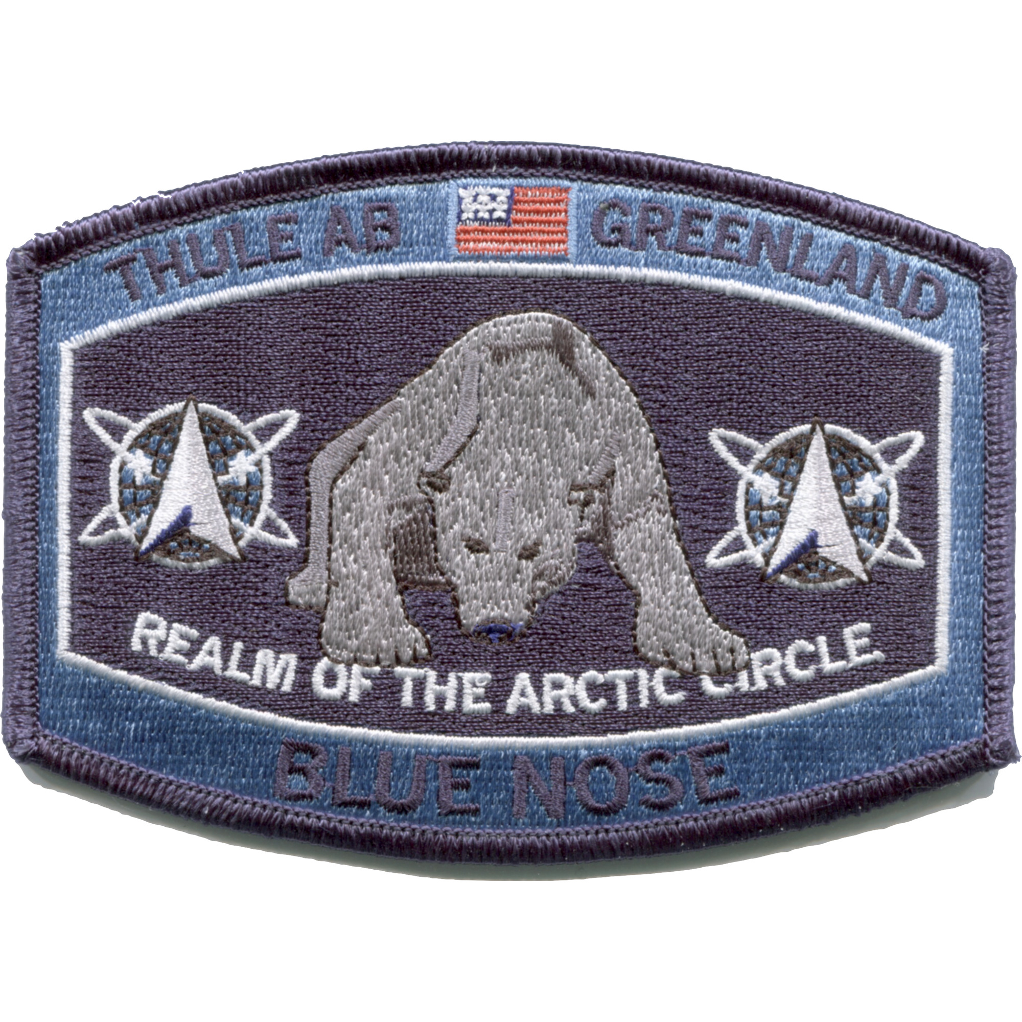 Thule Air Base Greenland Blue Nose Patch | eBay