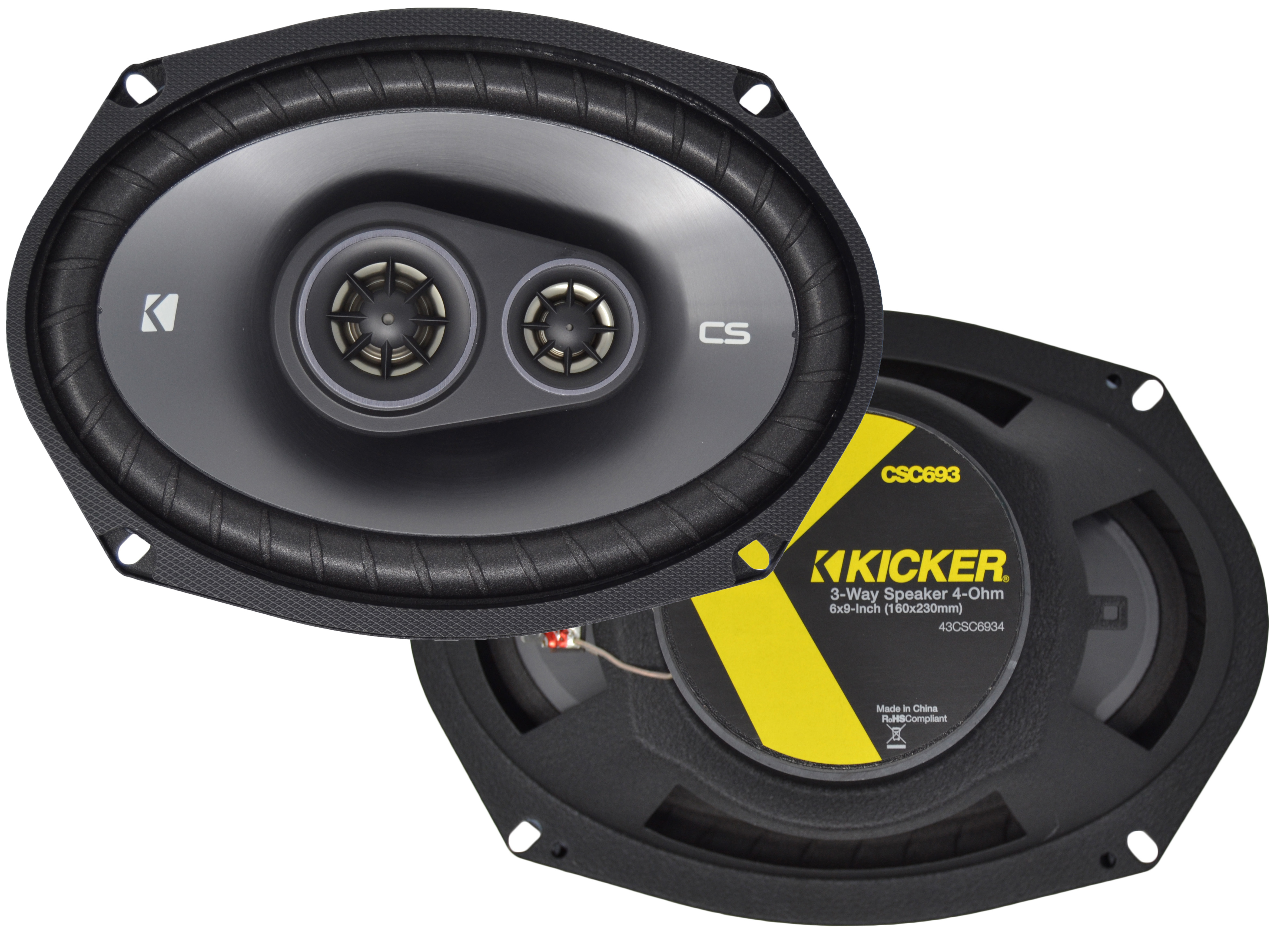 Kicker Cs Series 6 5 6x9 Car Speakers Csc65 Csc693 43csc654