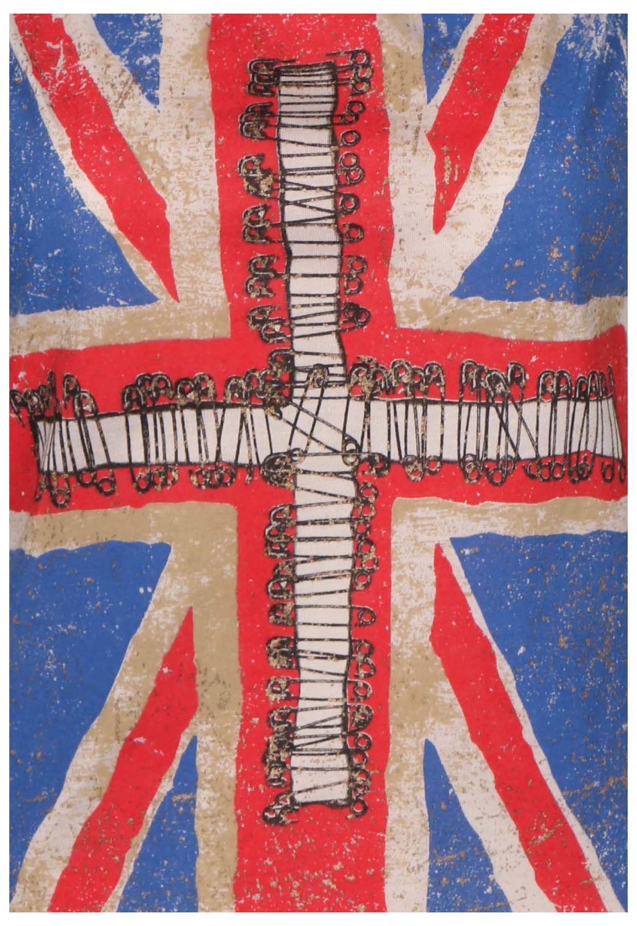 True Rock Jr Women's British Punk Flag Graphic Tank Top | eBay