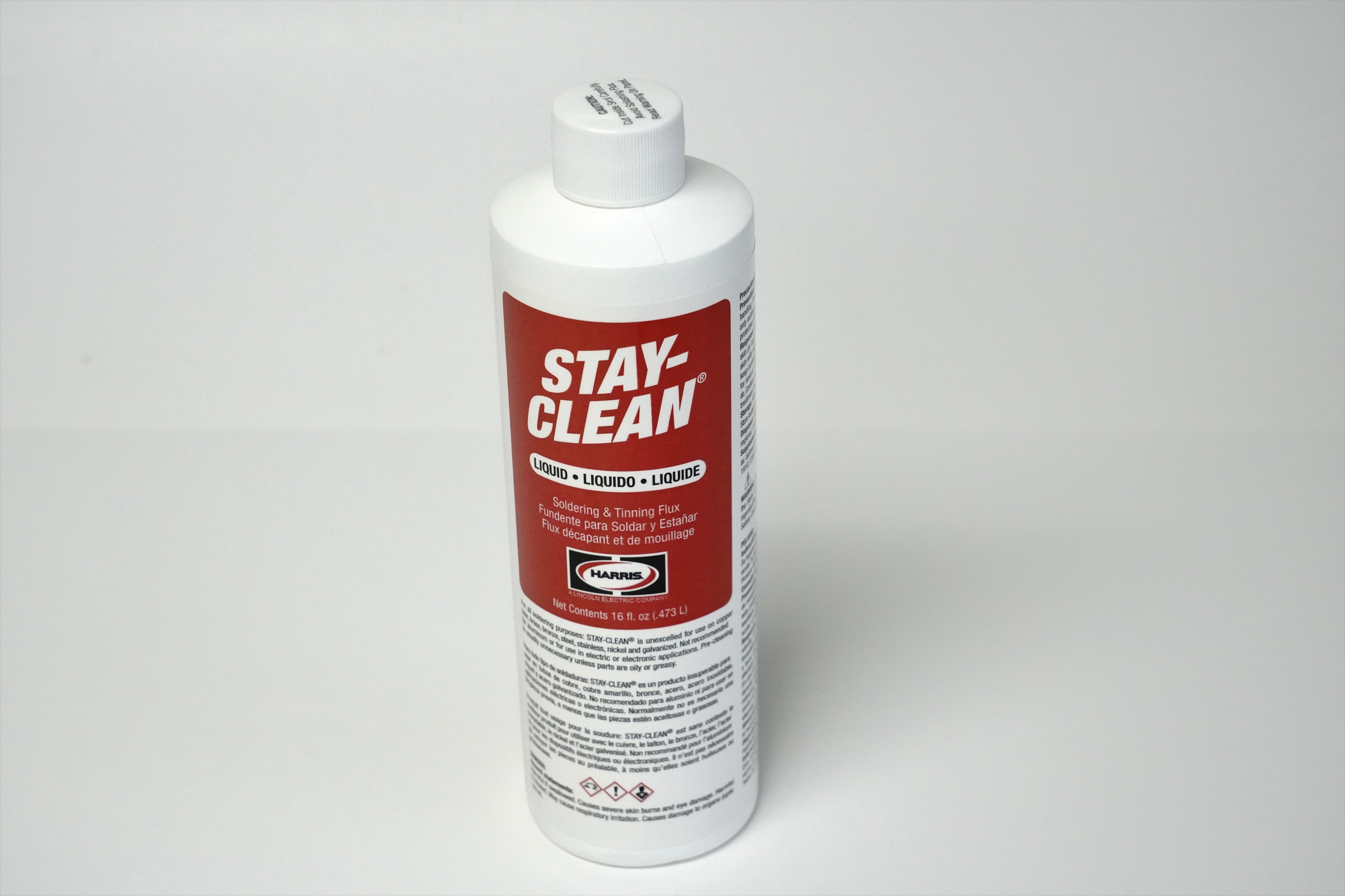 Harris SCLF16 Stay-Clean General Purpose Liquid Flux 16 oz 40003 ...